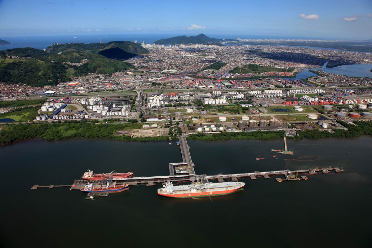 Stolthaven Santos - Vista Aérea