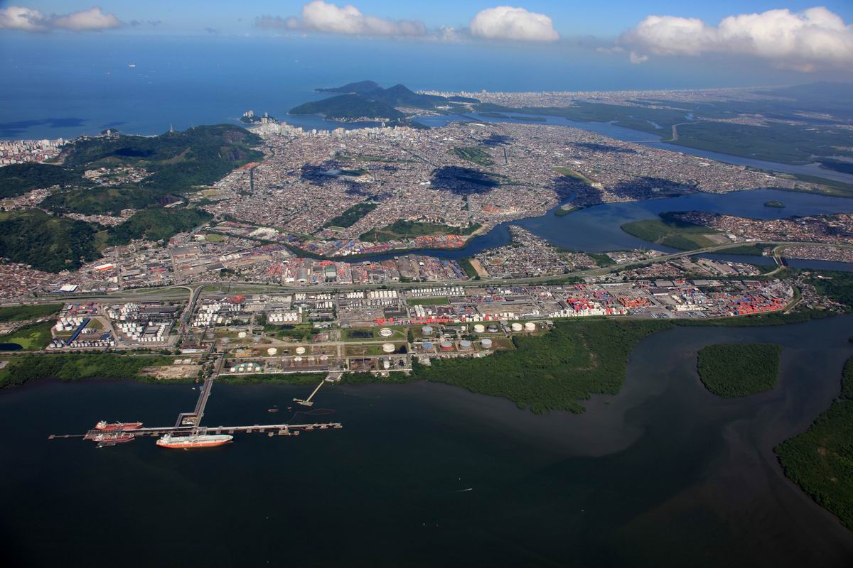 Stolthaven Santos - Vista Aérea